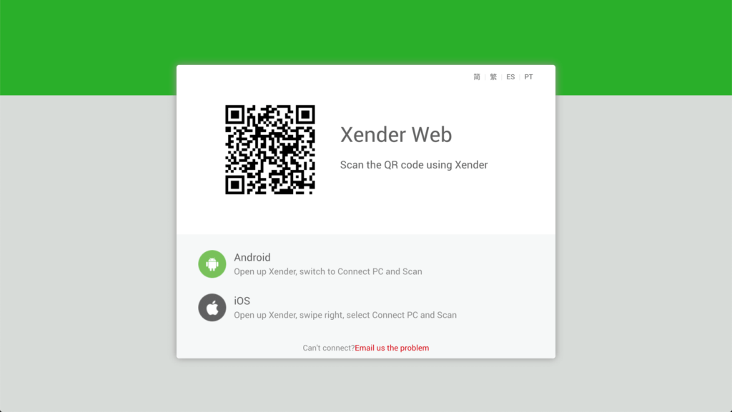 How to connect to Xender Web? – Xender